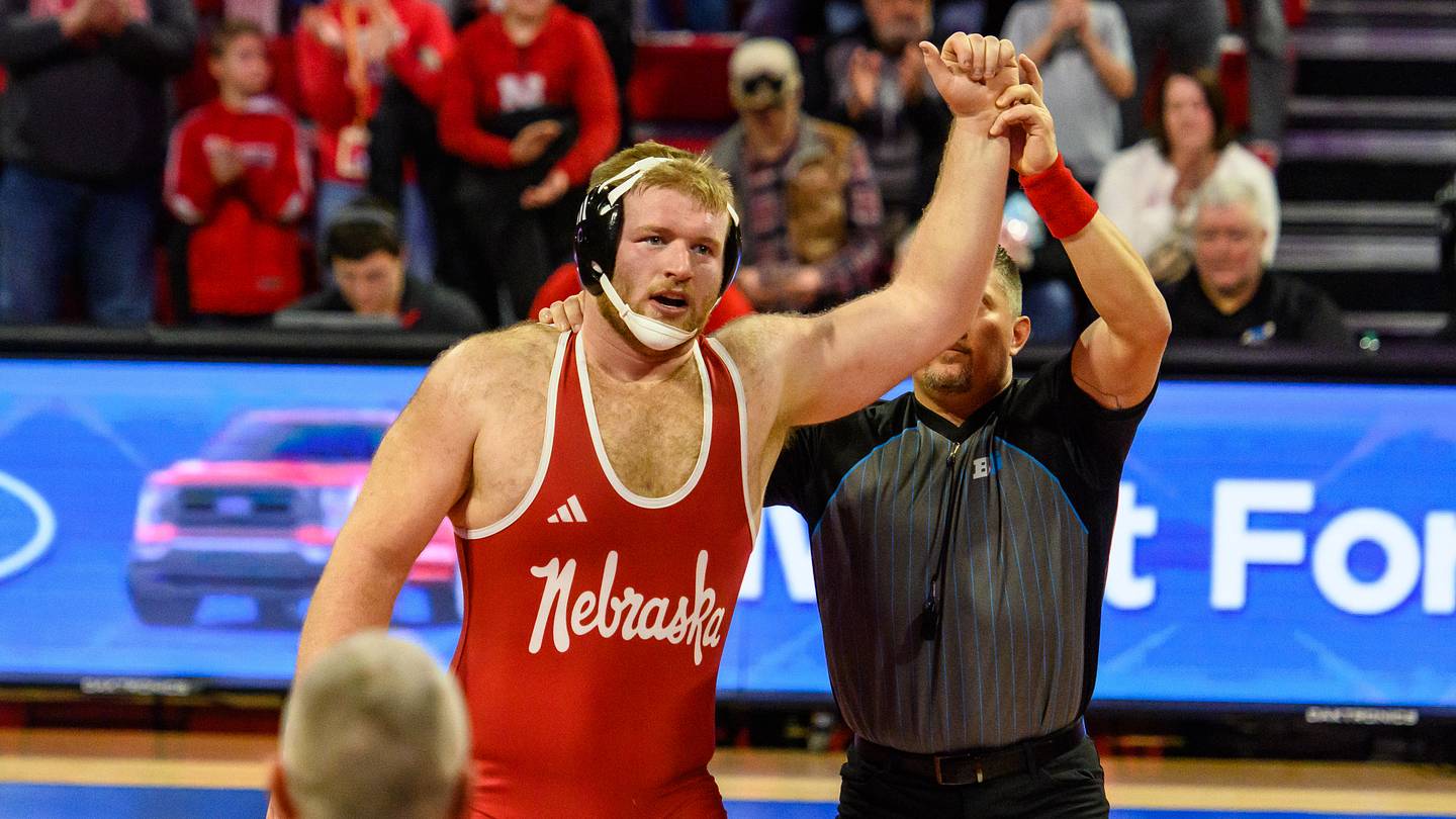 Nebraska Wrestlers Top Purdue - All Huskers