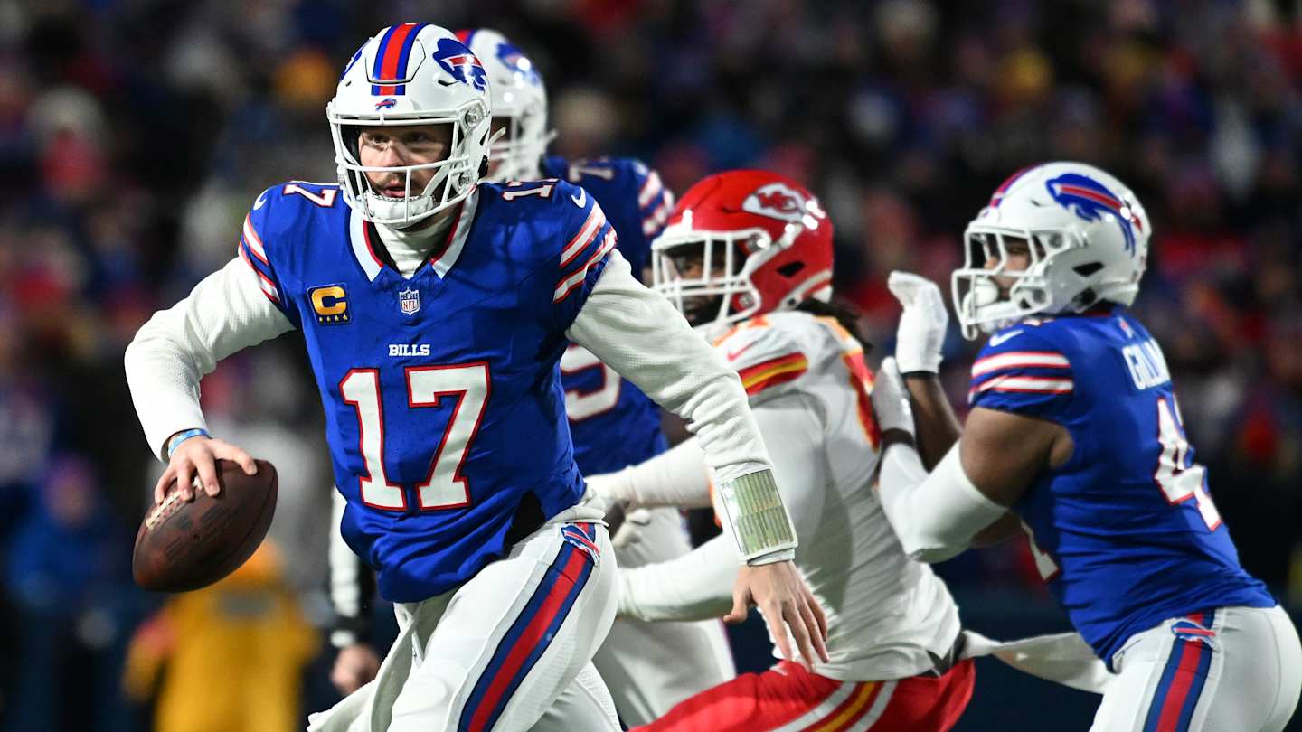 Buffalo Bills QB Josh Allen Close to Making Playoff History After Touchdown vs. Kansas City ...