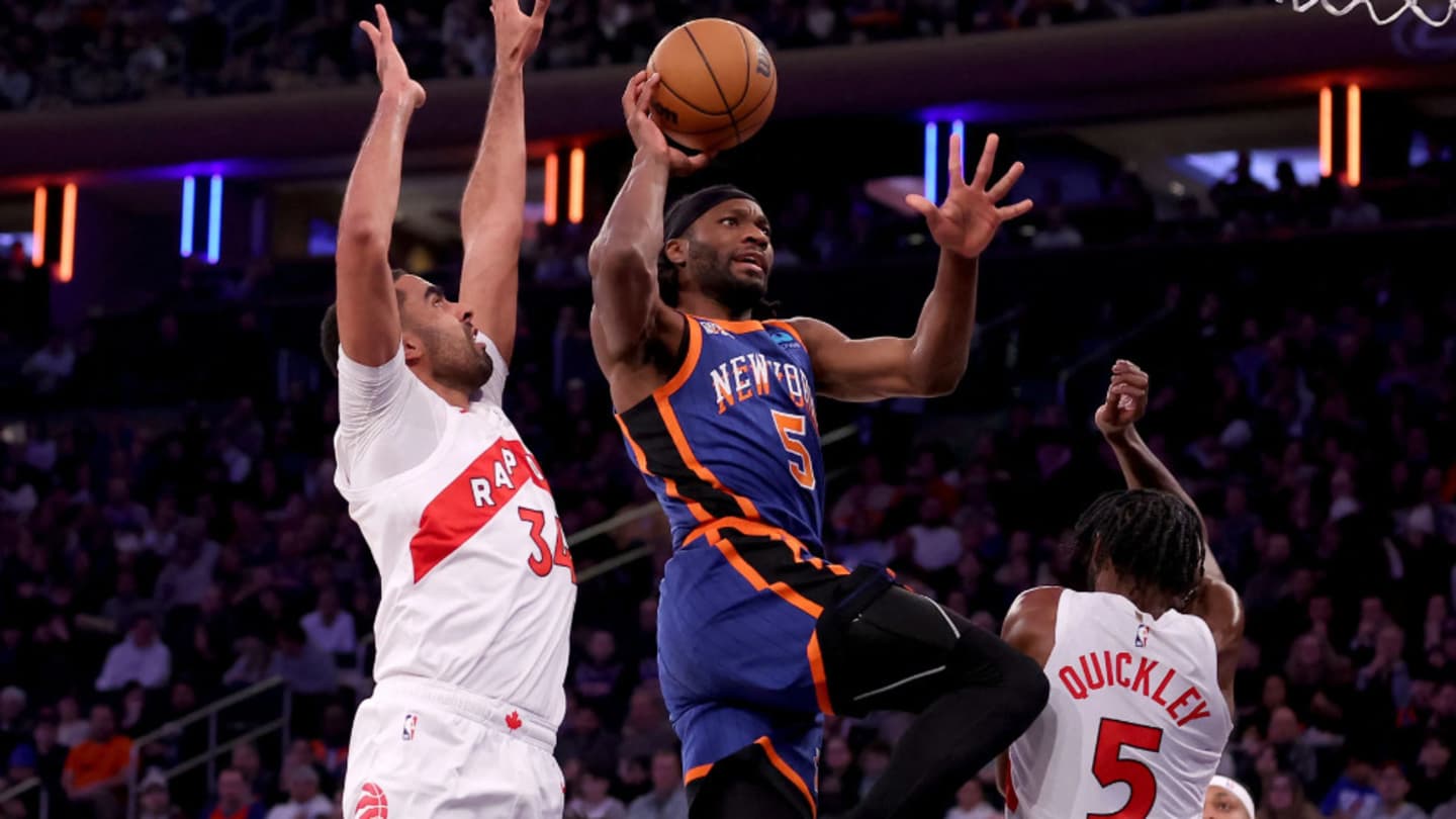 Achiuwa Proves Precious For New York Knicks in Win Over Toronto Raptors - Sports Illustrated New ...