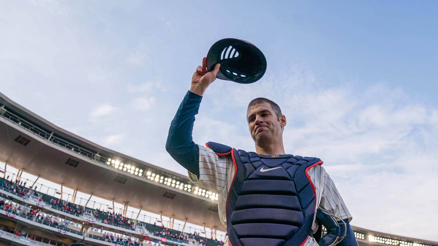 Minnesota Twins' Joe Mauer Voted Into Baseball Hall of Fame in 1st Year ...