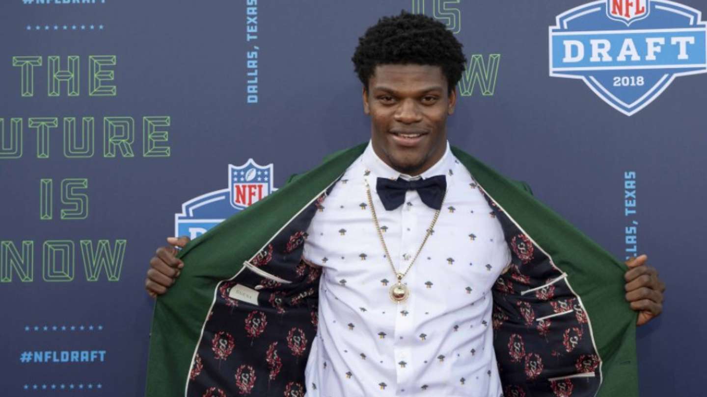 Baltimore Ravens' Lamar Jackson Laughs Off Those Who Passed on Him in ...