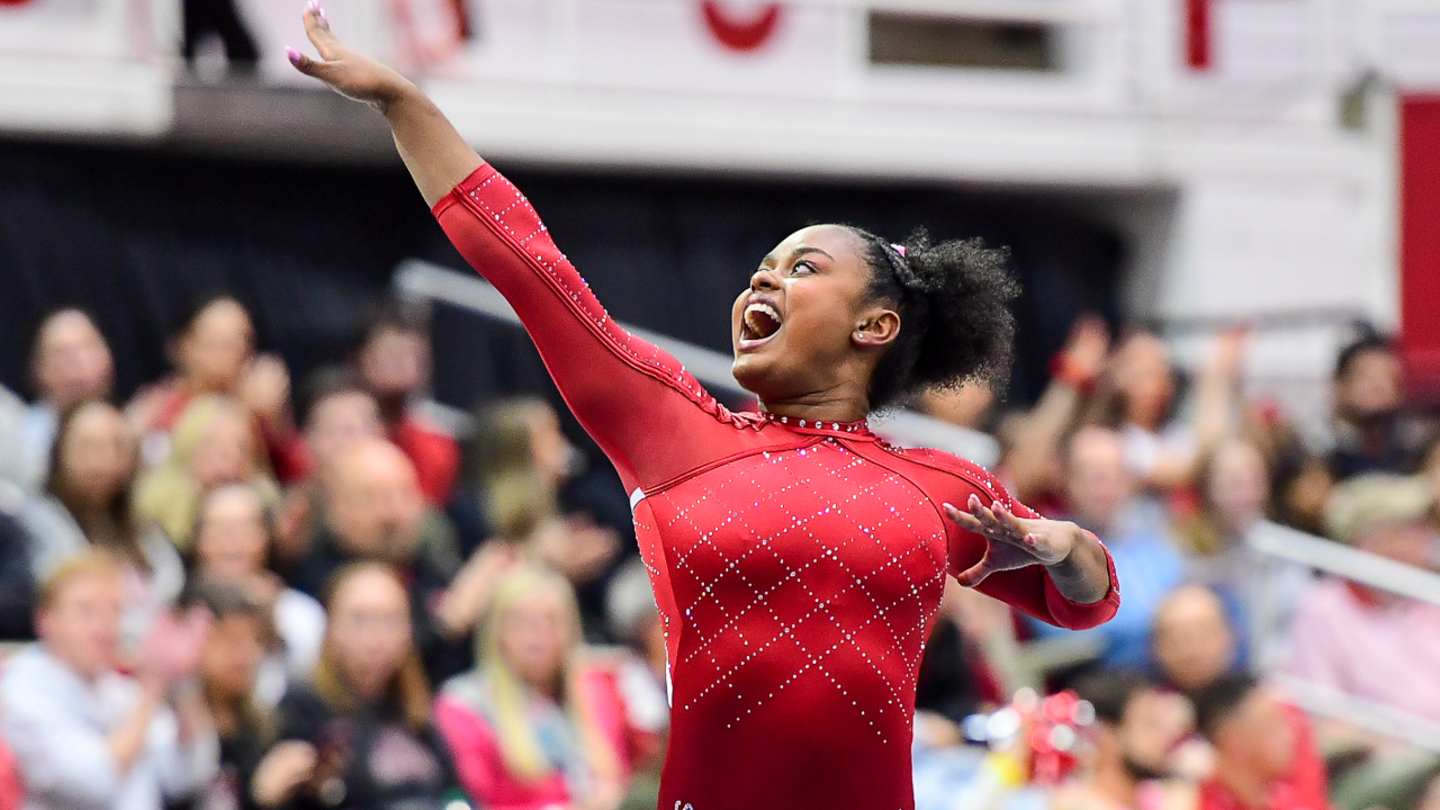 Arkansas gymnastics breaks records, puts college world on notice ...