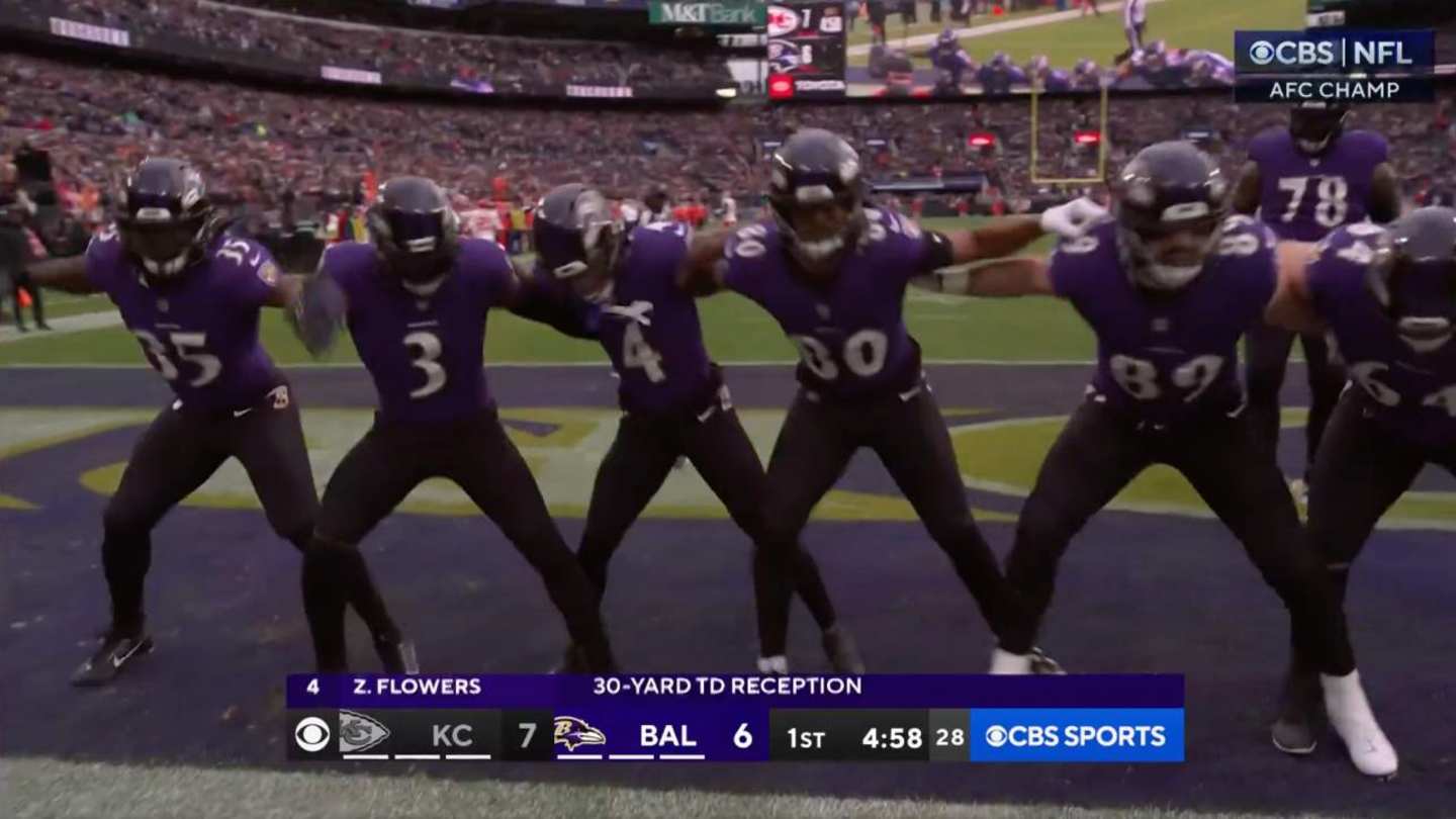 Ravens Offense Trolls Chiefs, Taylor Swift With Cheeky Touchdown ...