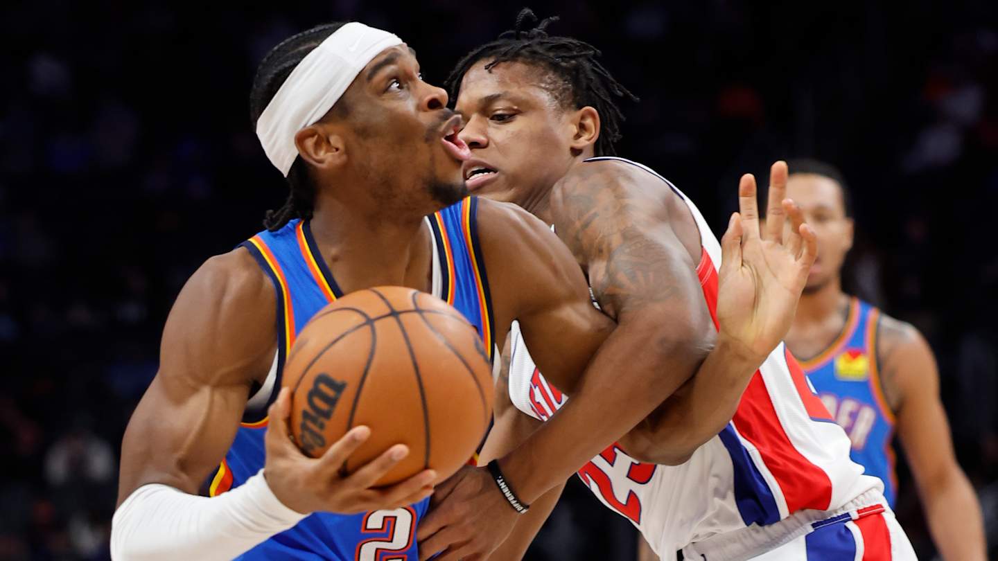 Oklahoma City Drops Shocking Game in Detroit, Ending Five-Game Win ...