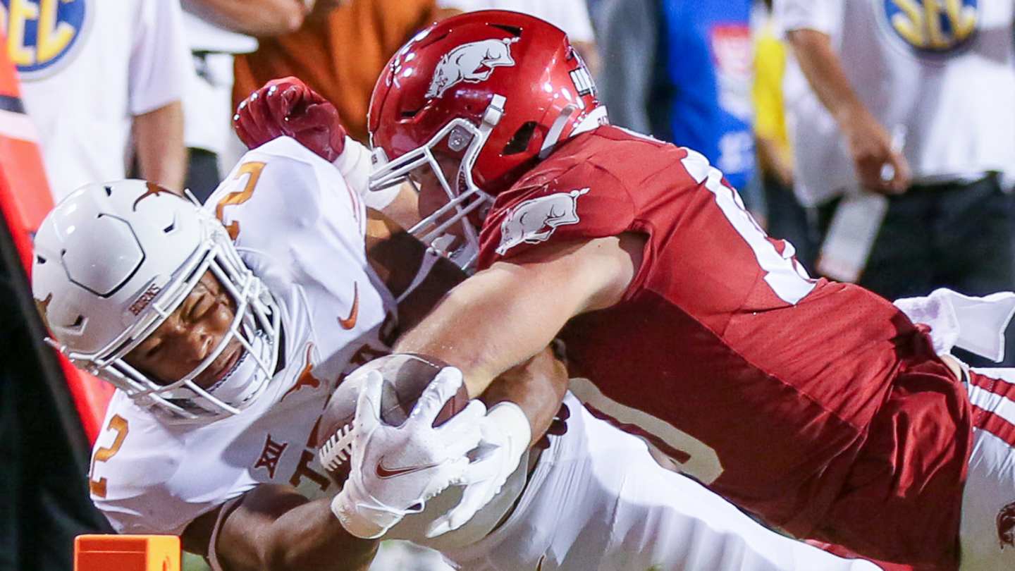 It may be a little early for Texas to put Razorbacks in win column ...