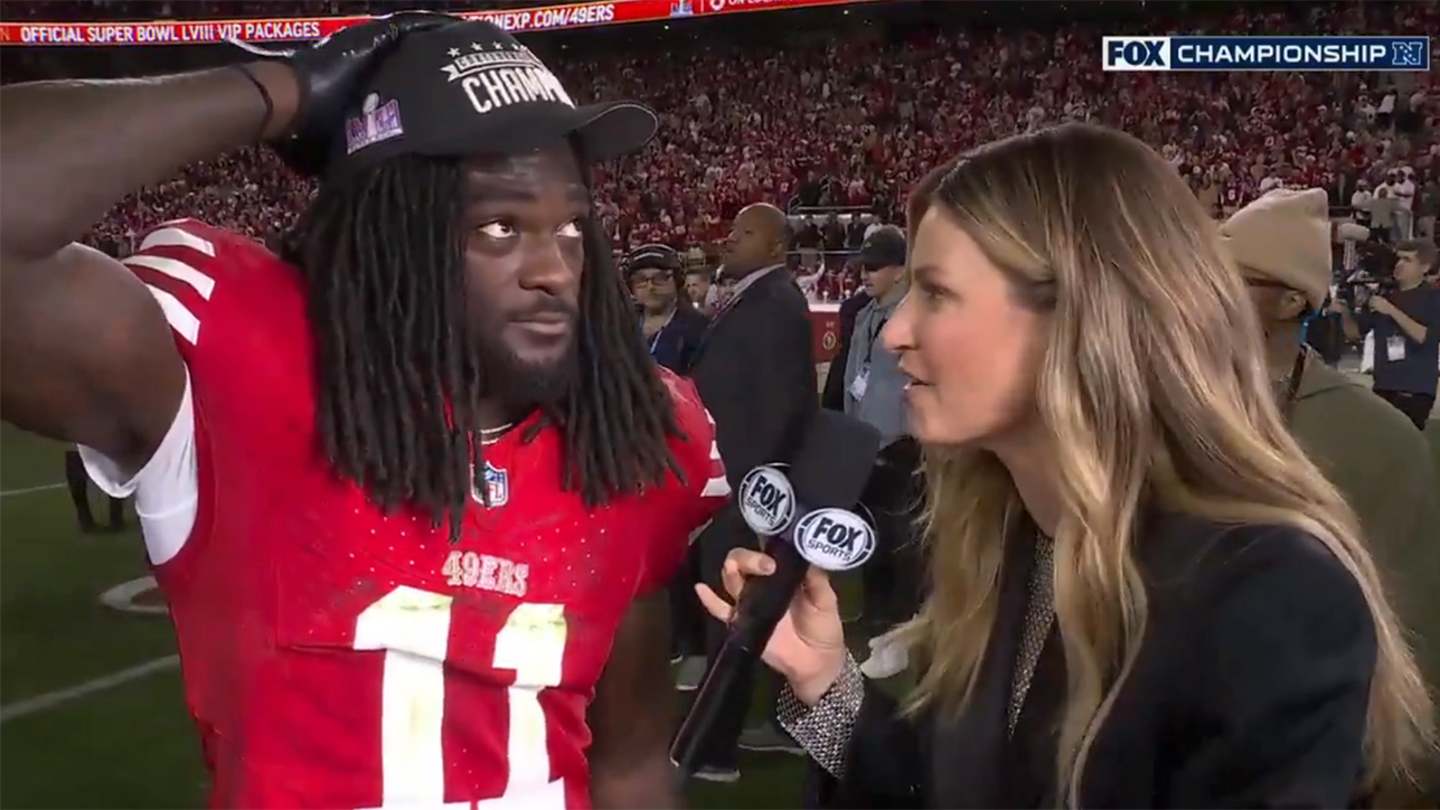 Brandon Aiyuk Credits Miraculous Catch in 49ers’ NFC Championship Win ...