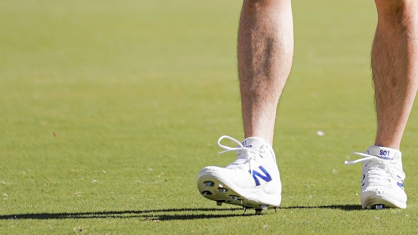 Shohei Ohtani Wears Unreleased New Balance Cleats in Dodger Stadium ...