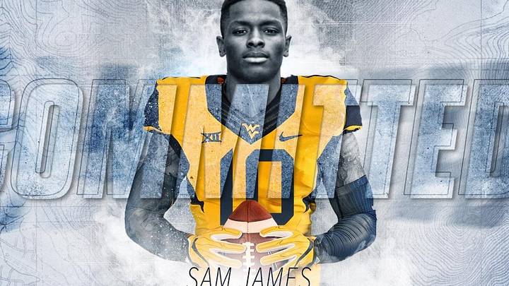 WR Sam James Signs LOI