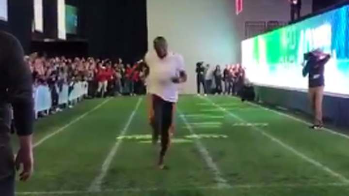 nfl 40m dash record
