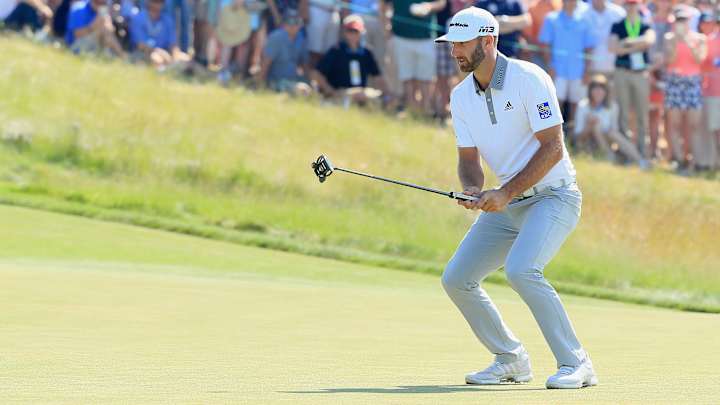 Dustin Johnson putting in US Open final round lost his lead - Sports ...