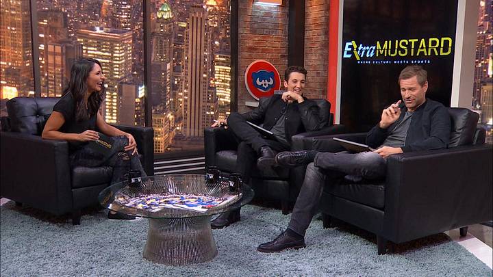 Miles Teller and Aaron Eckhart get quizzed on how well they know their ...