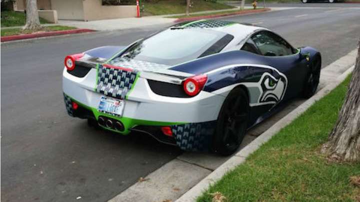 Seattle Seahawks Ferrari for superfan - Sports Illustrated