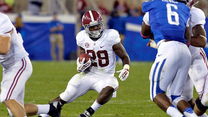 Alabama running back Altee Tenpenny charged with marijuana possession ...