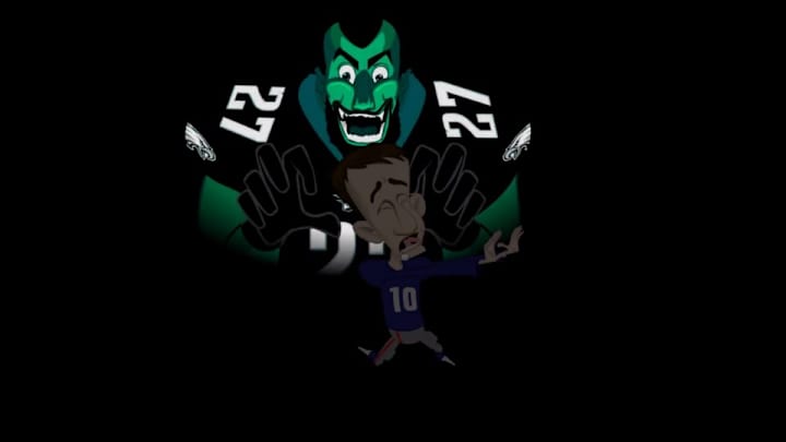 Philadelphia Eagles make Eli Manning cry in new cartoon - Sports ...