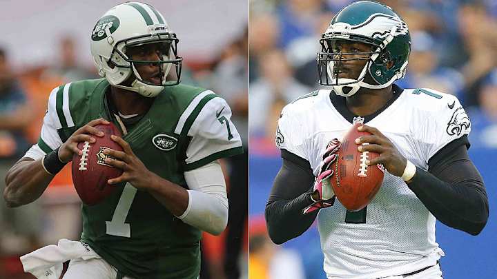 michael vick jets record