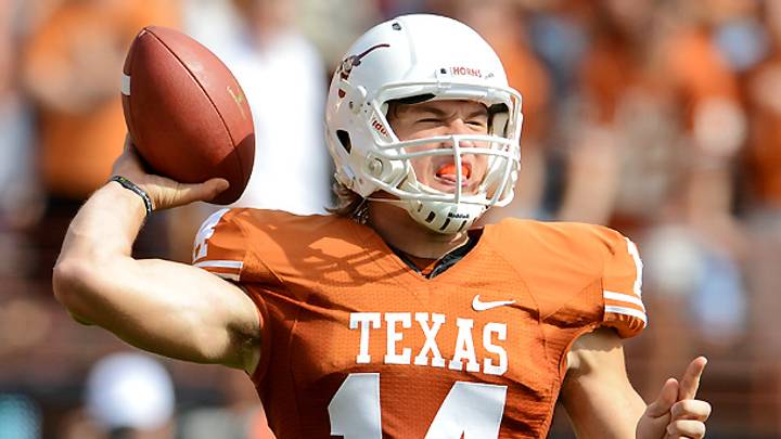 Texas QB David Ash out vs. Ole Miss