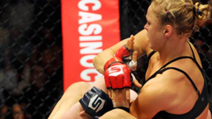 Jeff Wagenheim: Rousey swiftly disposes of another opponent before ...