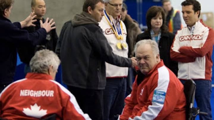 Rick Mercer Curling