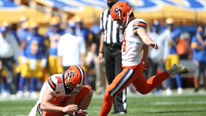 Andre Szmyt Sets Syracuse Field Goal Record - Sports Illustrated ...