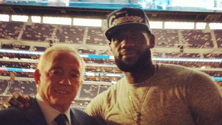 What A Difference Nine Years Makes For LeBron James And Jerry Jones ...