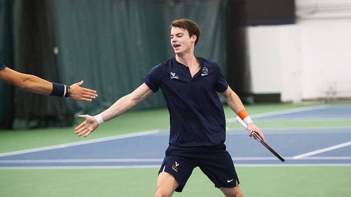 No. 1 UVA Men's Tennis Opens Season With Sweeps vs. UNCW and Richmond