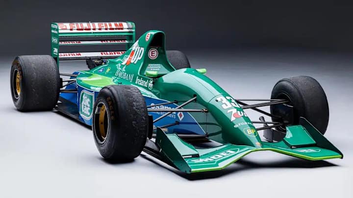 Michael Schumacher's Historic F1 Debut Car Sells Under the Hammer