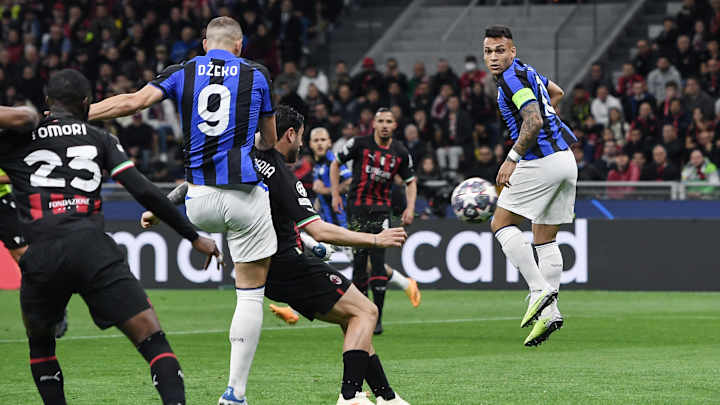 Early Edin Dzeko And Henrikh Mkhitaryan Goals Give Inter Advantage Over AC Milan In UCL Semi-Final