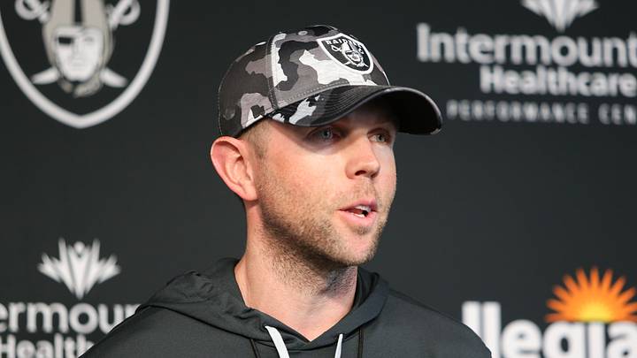 Las Vegas Raiders Bo Hardegree's Entire Press Conference Denver Broncos ...