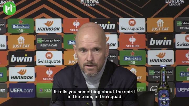 Ten Hag highlights United's collective strength: 'It's not just about ...