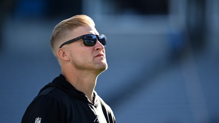 Vikings QB coach Josh McCown at USC's pro day