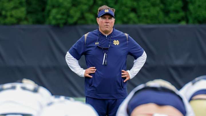 Notre Dame DC Al Golden Talks Navy Surprises, Marist Liufau, Jordan ...
