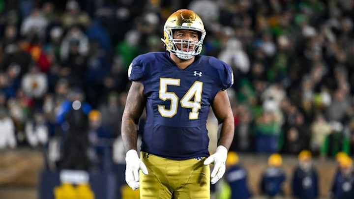 Blake Fisher Explains His Decision To Leave Notre Dame Early - Sports ...