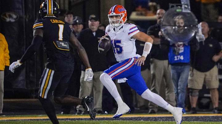 Florida Gators QB Graham Mertz Injured vs. Missouri, Goes to Locker ...