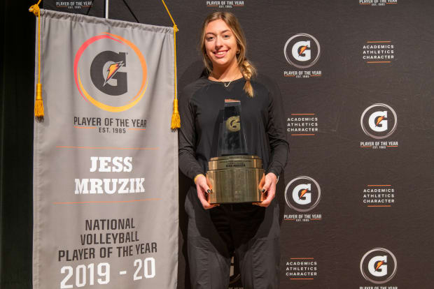 Jess Mruzik Named 2019-20 Gatorade National Volleyball Player of the ...