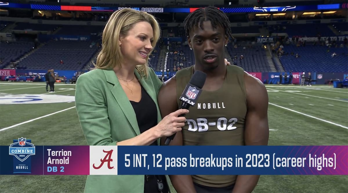 Alabama DB Delivers Heartfelt Message to Mom During NFL Combine Broadcast