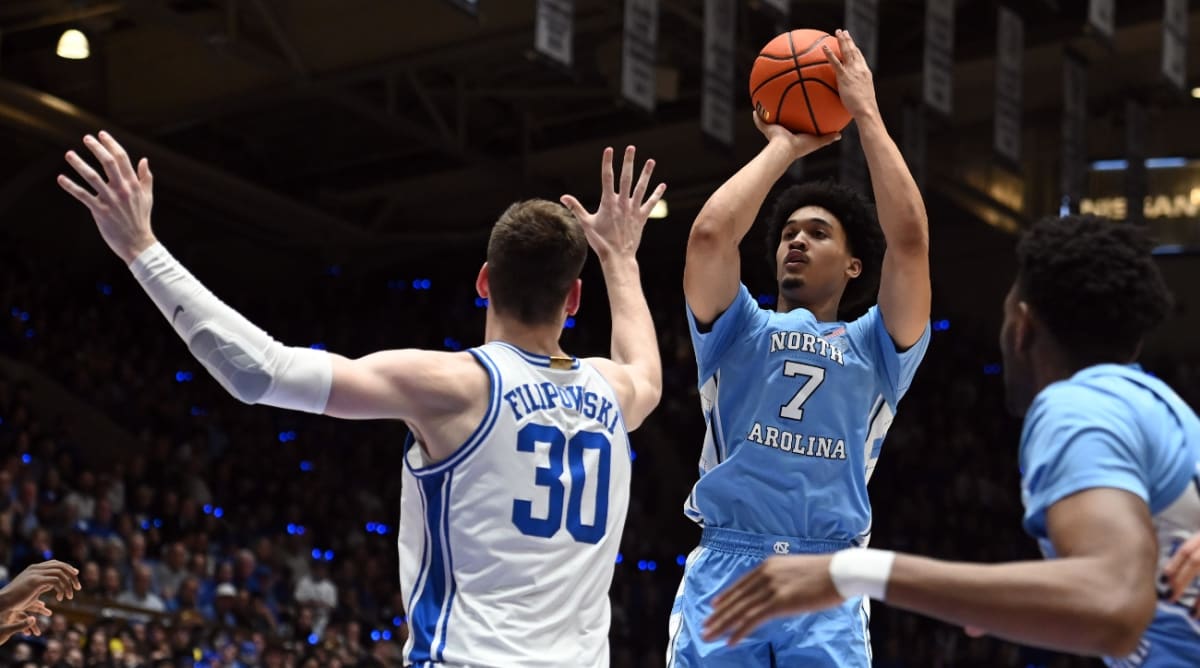 Kyle Filipowski Appears to Intentionally Trip Harrison Ingram During ...