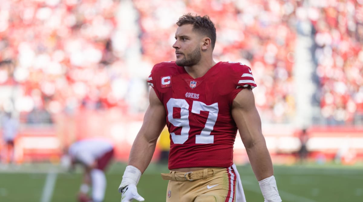 Nick Bosa Shared a Heartfelt Locker Room Moment With Brock Purdy After ...
