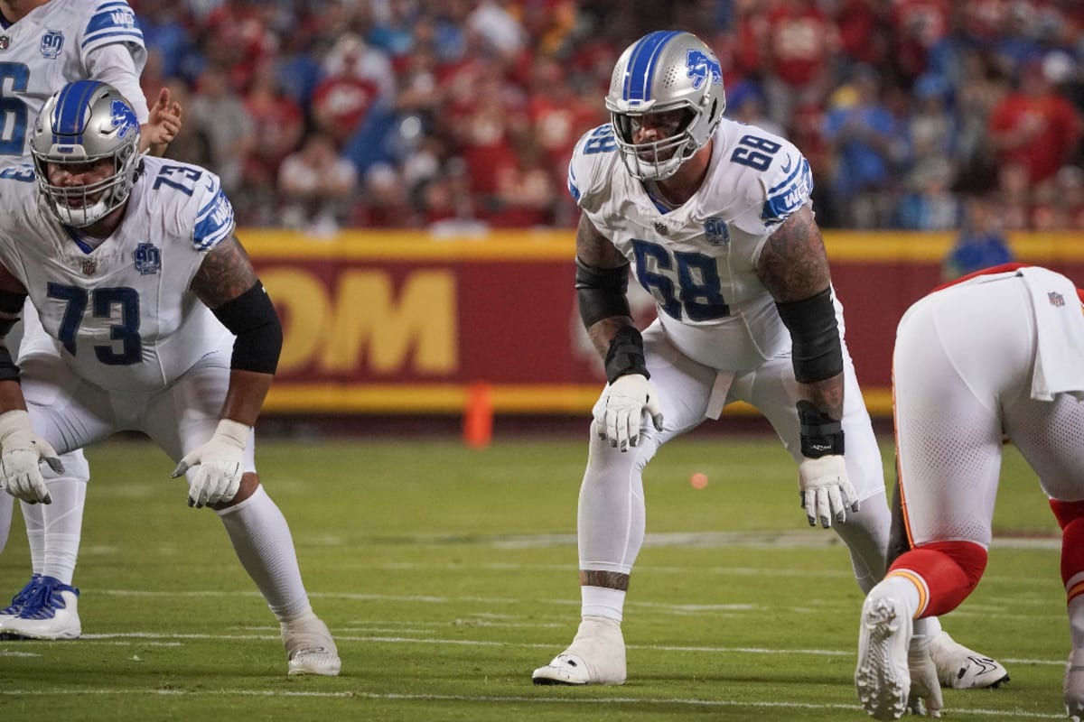 Detroit Lions Jerry Jacobs, Taylor Decker Miss Wednesday Practice