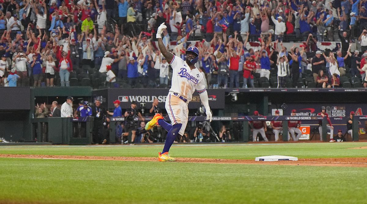 Adolis García, Corey Seager Lift Rangers to Dramatic Game 1 Victory ...