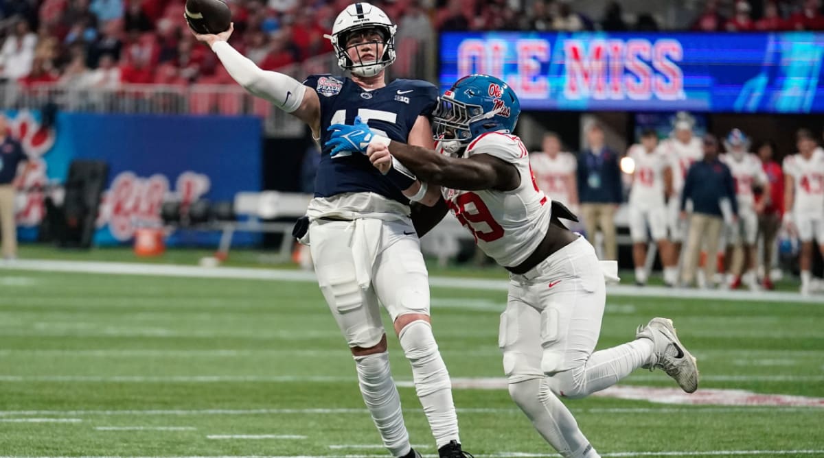 Penn State Fan Goes Viral for NSFW Reaction to Drew Allar Interception