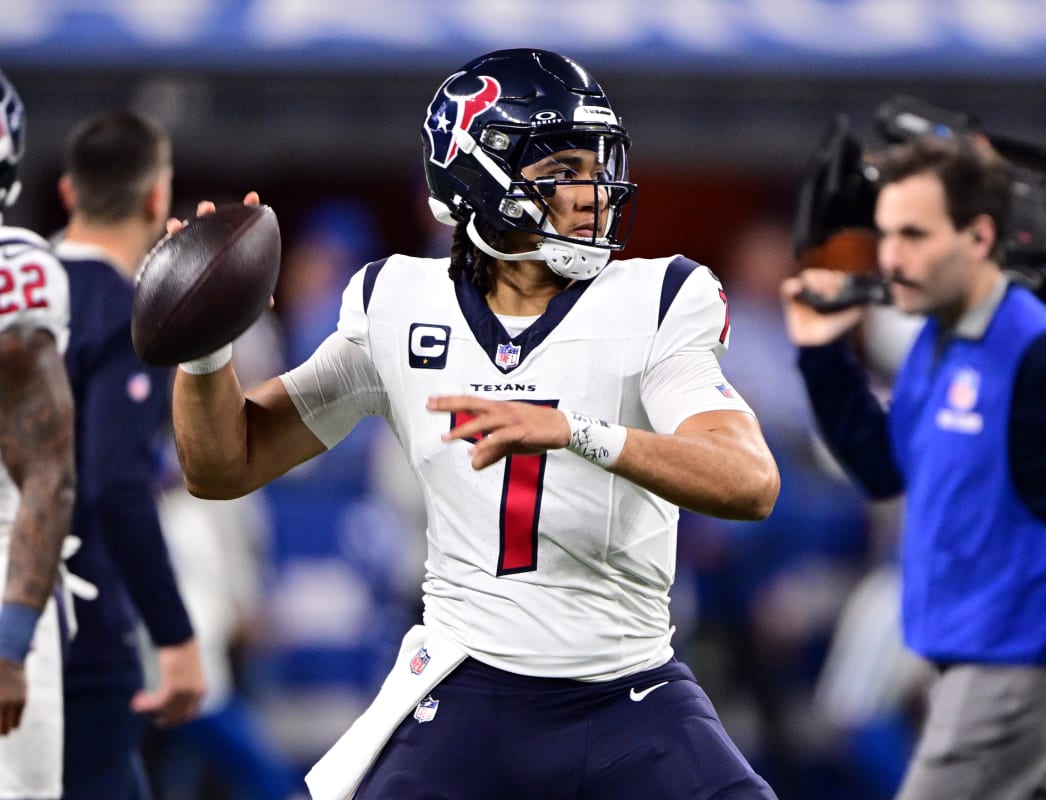 Texans Gain Quick Lead vs. Colts on 75-Yard Pass From Stroud to Collins