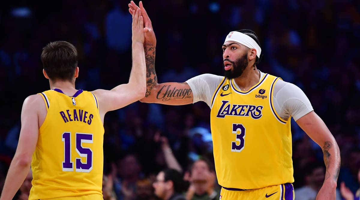 Lakers’ Austin Reaves Defends Anthony Davis While Firing Back at Critics