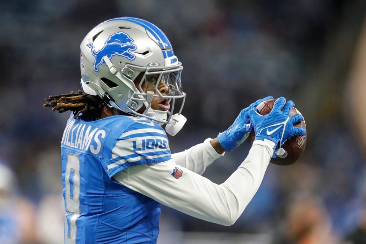 Jared Goff: Matter of Time Before Lions Jameson Williams Breaks Out