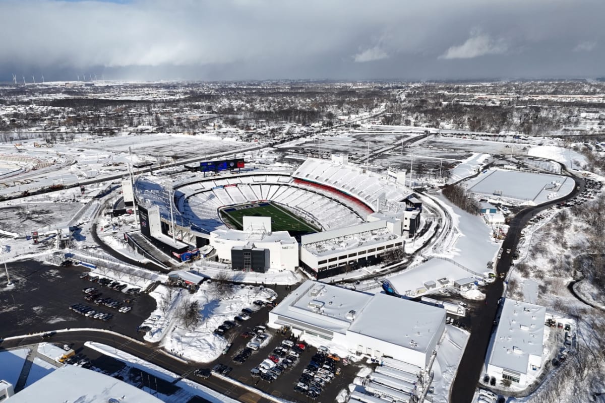 Time-Lapse Video of Bills’ Highmark Stadium Being Cleared of Snow Is ...