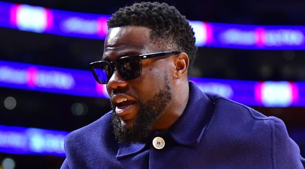 Devastated 76ers Fan Kevin Hart Replies to Jayson Tatum’s Shoutout in ...