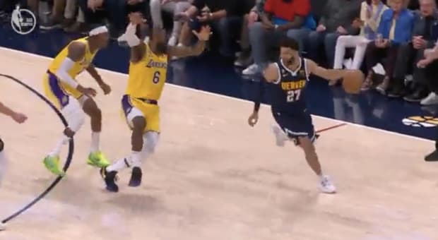 NBA Fans Roasted LeBron James for His Awful Flop Late in Lakers’ Game 2 ...