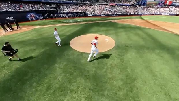 This Wild Camera Angle in Cubs-Cardinals Had MLB Fans Thinking it Was a ...