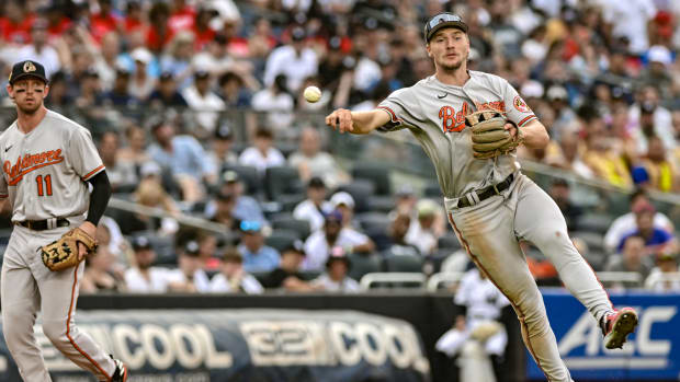 Orioles Player Drilled a Cameraman in the Face on a Wild Throw vs. Yankees