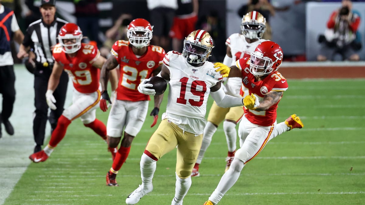 Deebo Samuel Sets Super Bowl WR Rushing Records vs. Chiefs | WKKY ...