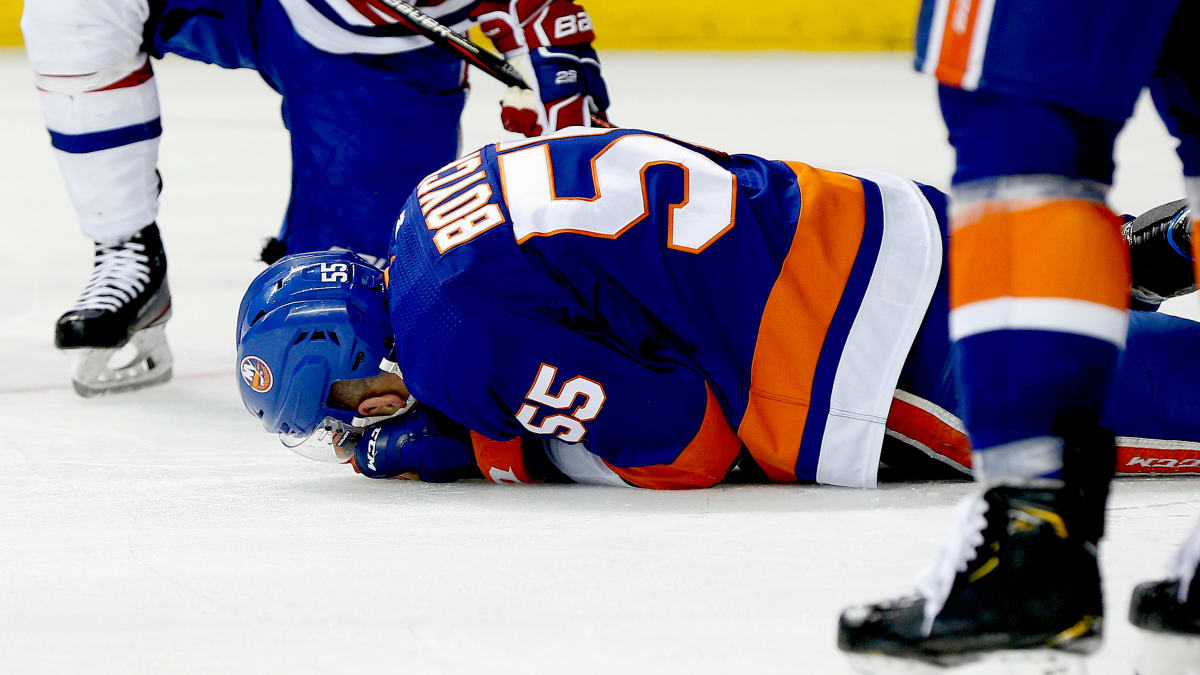 Islanders’ Johnny Boychuk Receives 90 Stitches on Eyelid After Being ...